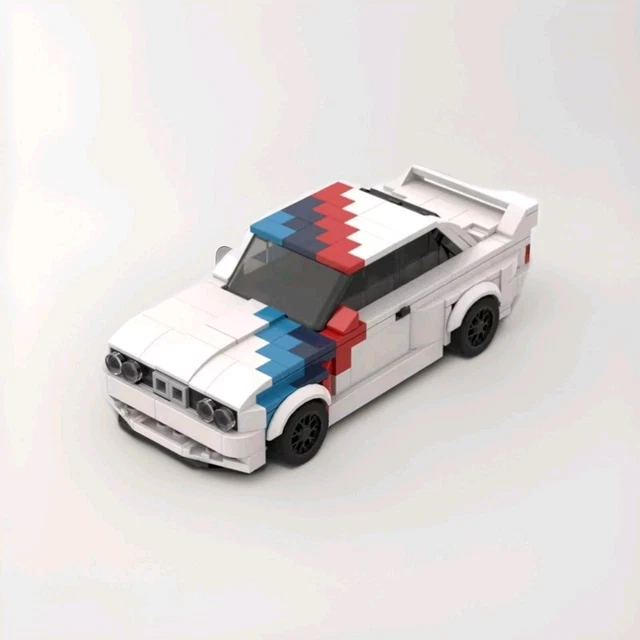 BMW E30 M3 🔥 Block Brick Lego Car Model 455pcs MOC 1:24 scale $64.95 ...