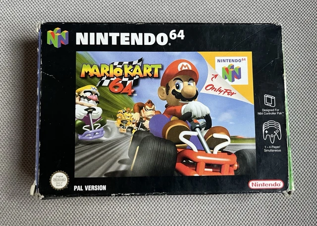 MARIO KART 64 N64 Nintendo 64 PAL Game - Complete In Box £37.08 ...