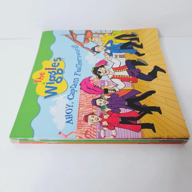 THE WIGGLES BOOKS Classic Edition x 4 Paperbacks 2004-2006 Big Red Car ...