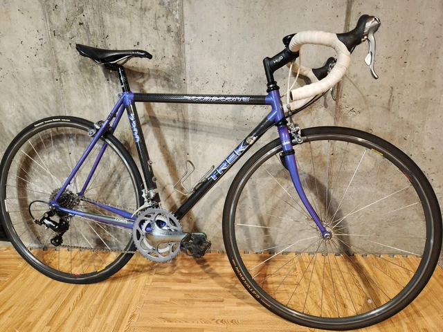 VINTAGE TREK 2300 Road Bike Frame Carbon/Al 52cm, Shimano Ultegra 600 ...