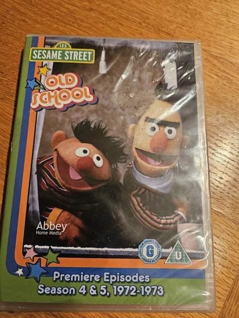 SESAME STREET OLD Skool Premier Episodes Season 4 & 5 1972 - 1973 Dvd ...