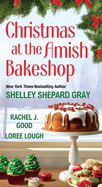 CHRISTMAS AT THE Amish Bakeshop by Shelley Shepard Gray Paperback Book ...