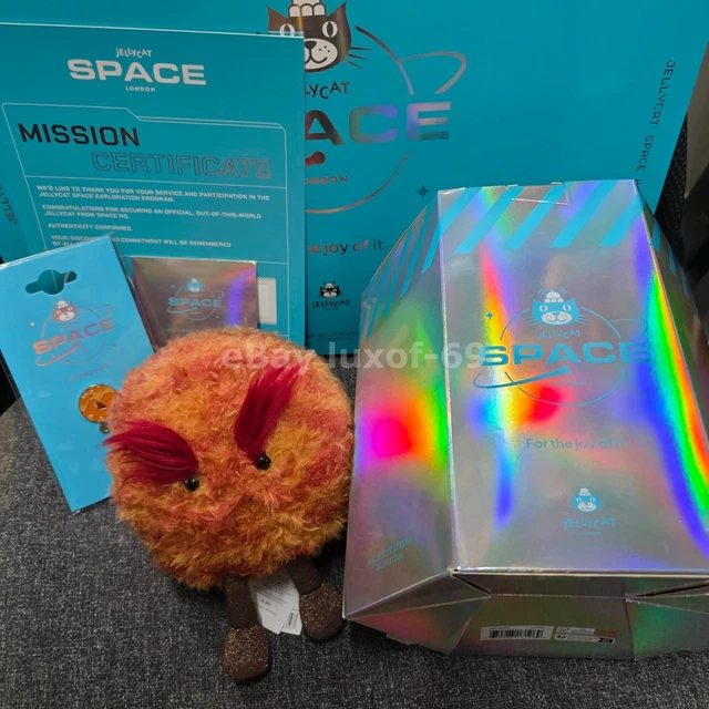 JELLYCAT AMUSEABLES PLANET Mars SET South Korea Seoul Space Pop-Up ...