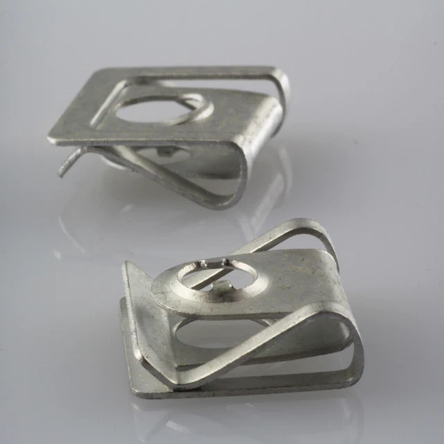 5X HALTEKLAMMER MUTTER für Unterfahrschutz Unterbodenschutz VW AUDI ...