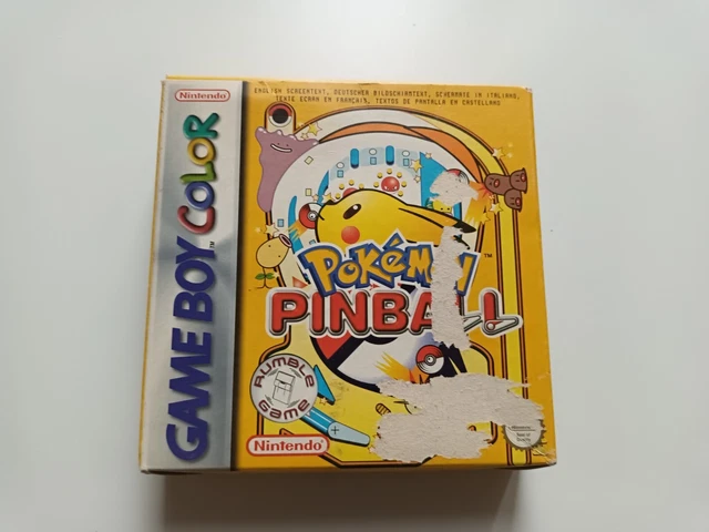 JEU GAME BOY Color Nintendo Pokemon Pinball - + Notice EUR 50,00 ...