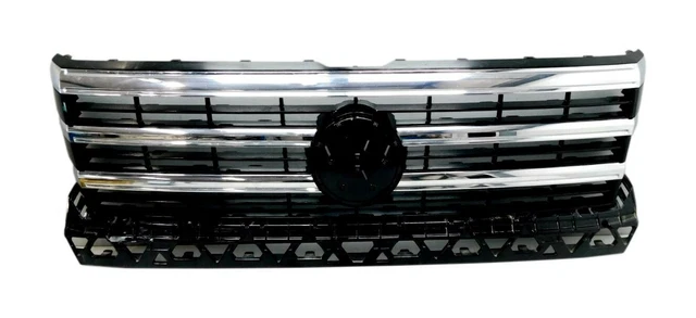 PANNEAU CALANDRE AVANT Chrome Et Noir Poli Pour VW Crafter 2016 IN ...