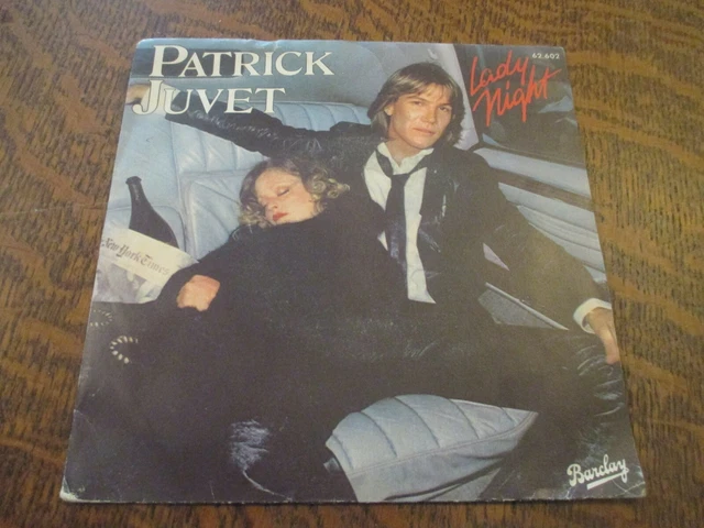 45 TOURS PATRICK JUVET lady night EUR 8,00 - PicClick FR