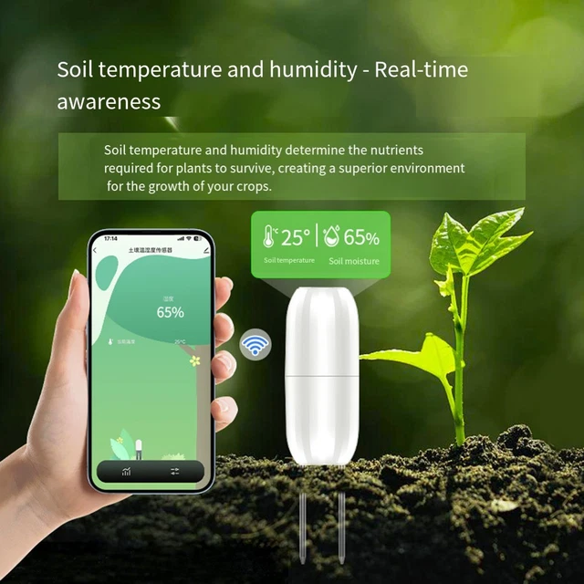 SOIL SENSOR FOR Smart Gardening with Long Standby Time and Reliable ...