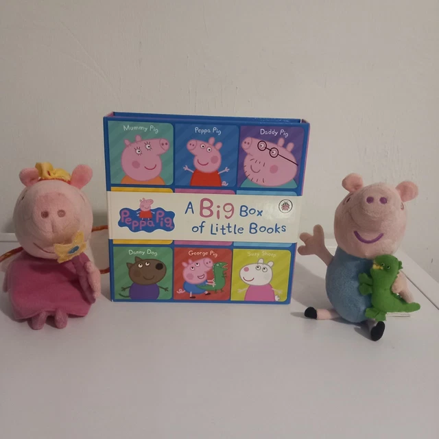 PEPPA PIG MINI Book And Plush Bundle £9.66 - PicClick UK