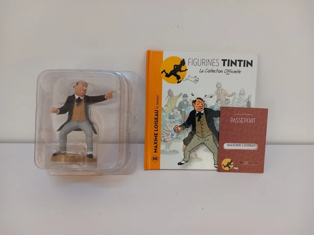 FIGURINE TINTIN - Collection Officielle - Maxime Loiseau - 88 EUR 29,00 ...
