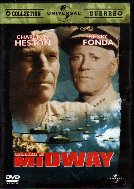 D.V.D.../...LA BATAILLE DE Midway.../...Charlton Heston....henry Fonda ... D.V.D.../...LA BATAILLE DE Midway.../...Charlton Heston....henry Fonda ...