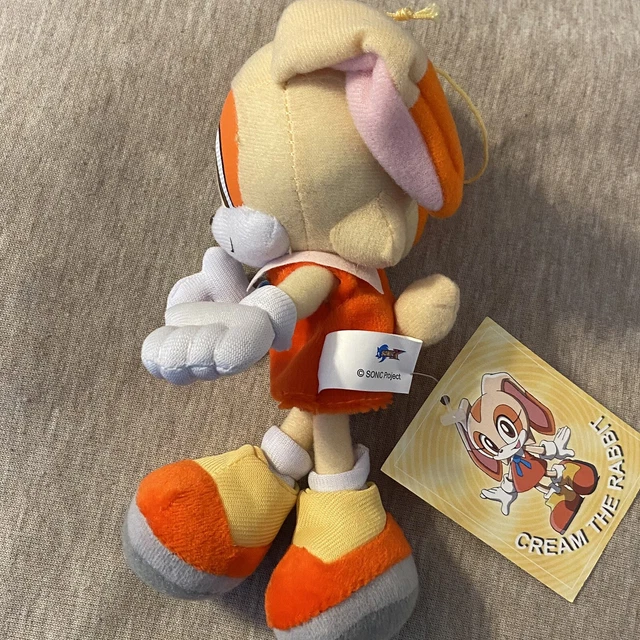 GE 7” SEGA Sonic The Hedgehog Sonic X Plush Cream The Rabbit EUR 109,02 ...