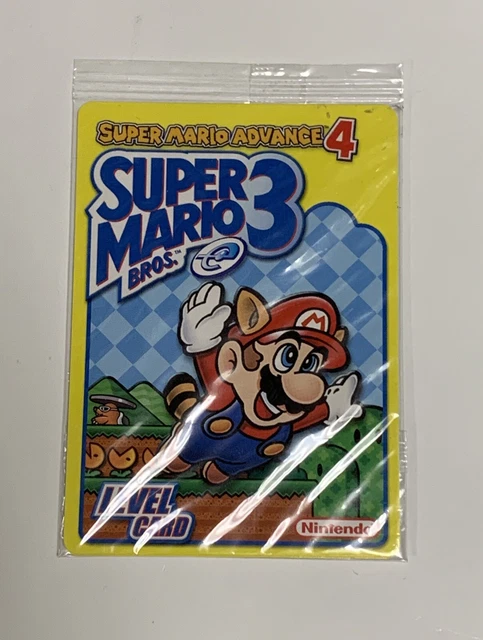 SUPER MARIO ADVANCE 4: Super Mario Bros 3 E Reader Power-Up Card 03 ...