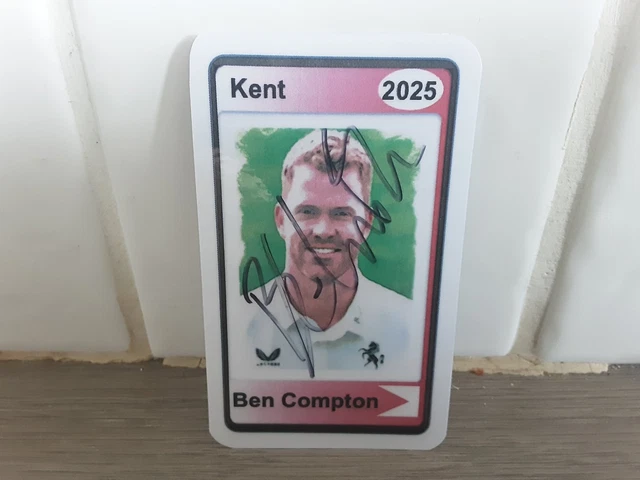 KENT - BEN Compton / S&C 2025 Series #2 Signed trading card £3.99 ...