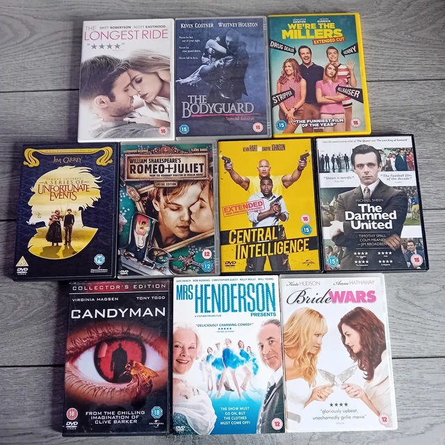 RANDOM COLLECTION OF 10 DVDs From Candyman - Bride Wars Region 2, 4 ...