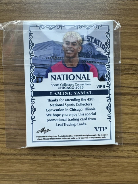 AARON JUDGE & Lamine Yamal 2025 Leaf The National NSCC Chicago VIP 5 ...