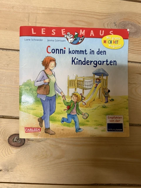 LESEMAUS 9: CONNI kommt in den Kindergarten (Neuausgabe) von Liane Schneider... EUR 1,00 ...