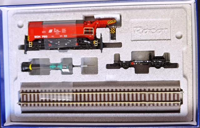 ROCO 73036 DIGITALE-SOUND HO GRU FERROVIARIA EDK750 OBB, nuovissima ...