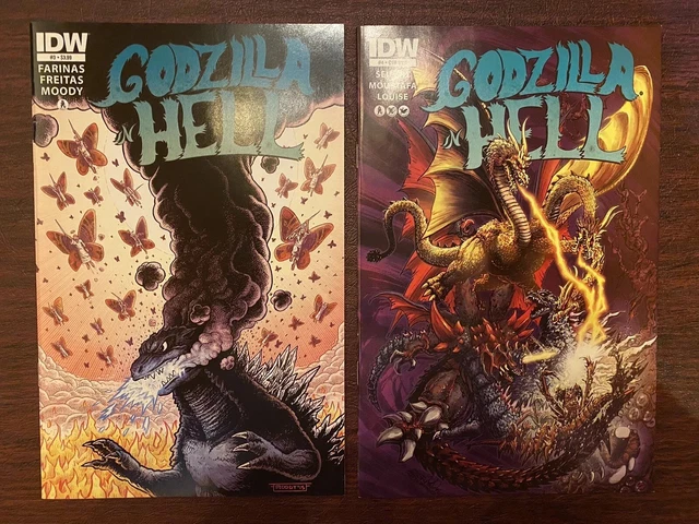 LOT DE 2 numéros GODZILLA IN HELL #3 Reg CVR #4 variante d'abonnement VF/NM EUR 26,35 - PicClick FR