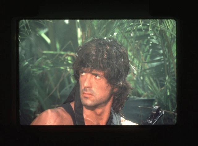 SYLVESTER STALLONE RAMBO First Blood 2 Original 35mm Transparency ...