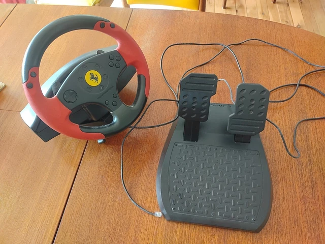 THRUSTMASTER FERRARI RACING Wheel Red Legend Edition for PC or PS3 $50. ...
