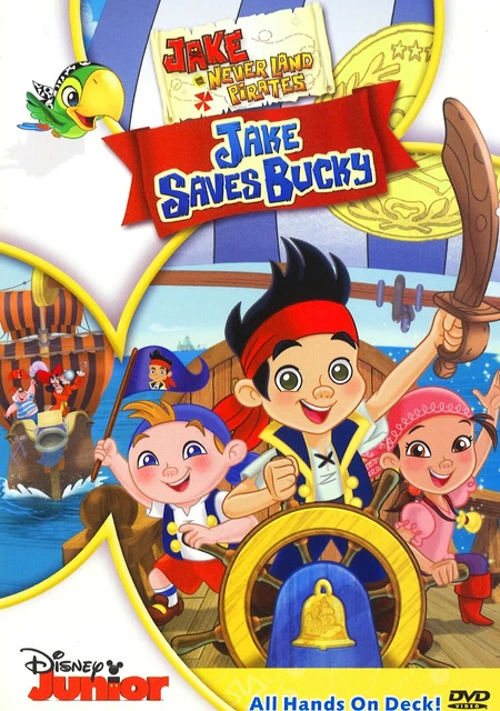449A NEW SEALED DISNEY JAKE&THE NEVER LAND PIRATES JAKE SAVES BUCKY DVD ...