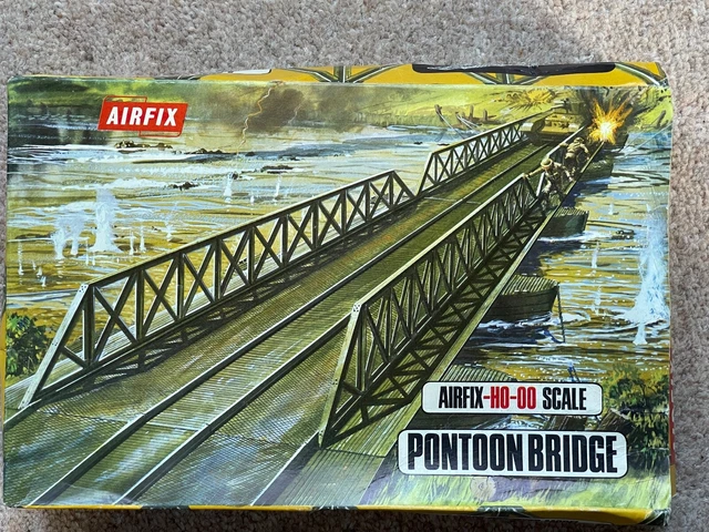 AIRFIX VINTAGE PONTOON Bridge 1708 - Kit modello in scala HO-OO con ...