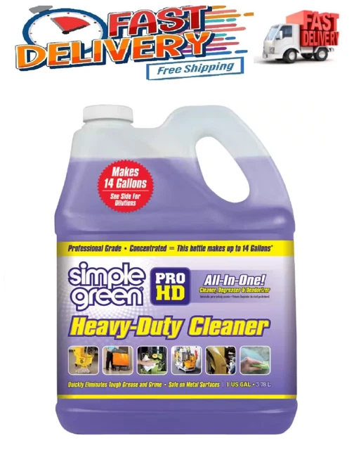 SIMPLE GREEN PRO HD Heavy Duty Cleaner Degreaser and Deodorizer 128 Oz ...