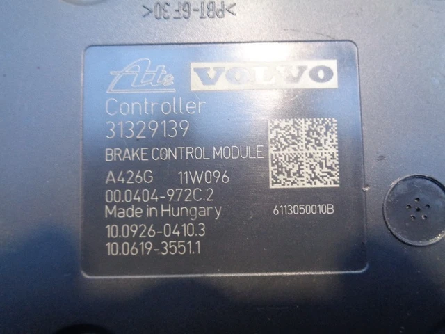 BLOC ABS (FREINS ANTI-BLOCAGE) Volvo XC60 I (DZ) 2011 P3132913931329139 ...