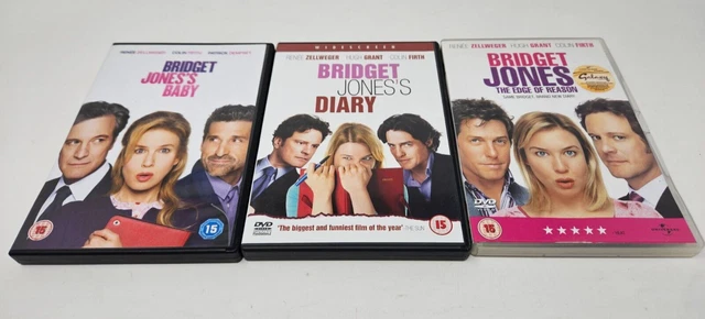 BRIDGET JONES’S DIARY 1, The Edge. Of Reason, Baby (DVD BUNDLE) VGC ...