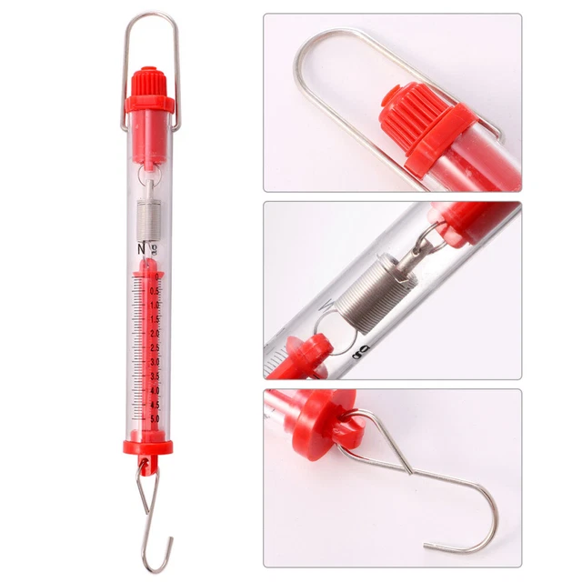 2 PCS PLASTIC Dynamometer Hanging Spring Scale Tubular Spring Scale £8.89 - PicClick UK