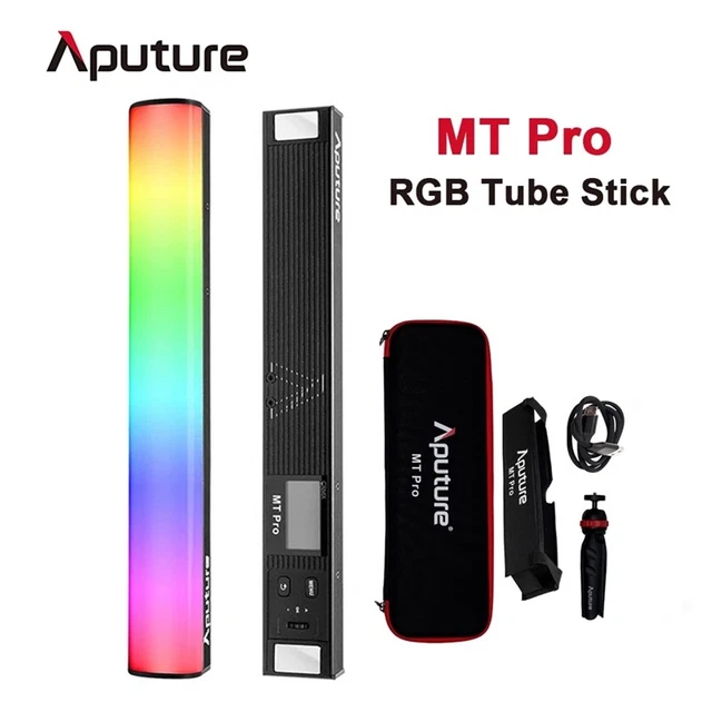 APUTURE MT PRO RGB Mini LED Tube Light 2000K-10000K 7.5W Support ...