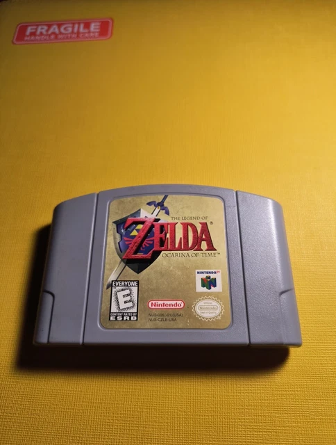 THE LEGEND OF Zelda Ocarina of Time Nintendo 64, 1998 N64 Authentic ...