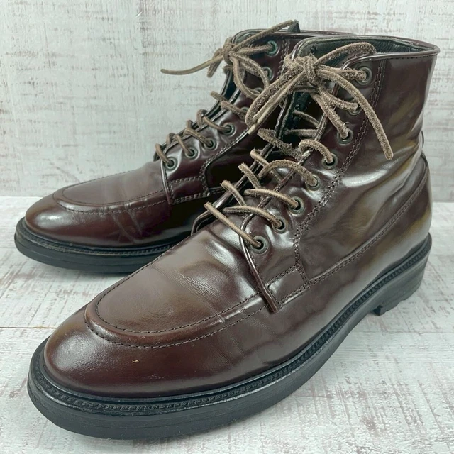 BUTTERO BOOT BROWN Leather Lace Up U Tip Size 41.5EU 8US Made in Italy Men's £151.53 - PicClick UK