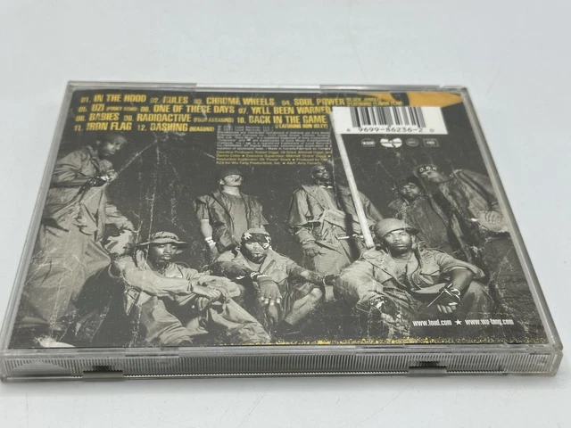 WU-TANG CLAN IRON Flag Album (CD, 2001 Loud Records) East Coast Rap ...