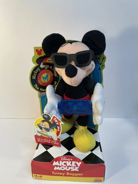 DISNEY'S MICKEY MOUSE "TUNEY BOPPER" Plush Musical Toy. Read ...