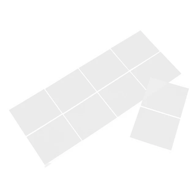 10PCS LED LIGHT Diffuser Film, White Plastic Sheets with Adhesive, Soft ...