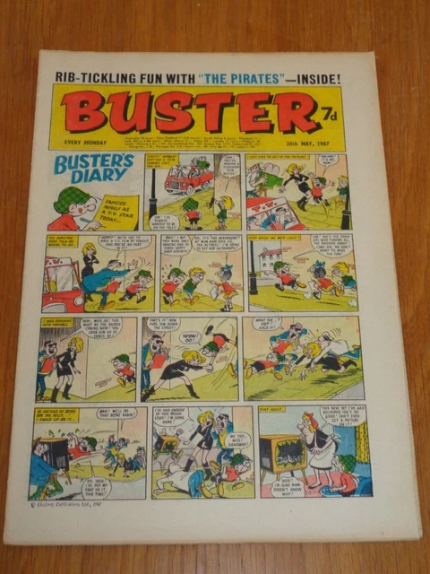 BUSTER 20TH MAY 1967 Fleetway British Weekly Comic* EUR 9,71 - PicClick FR