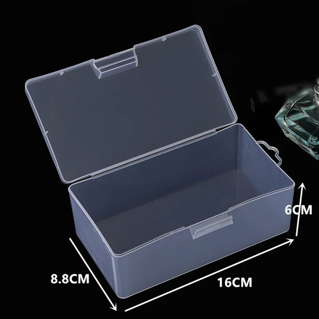 CONTENITORE COLLEZIONE PLASTICA Trasparente per Mini Foto e Carte ...