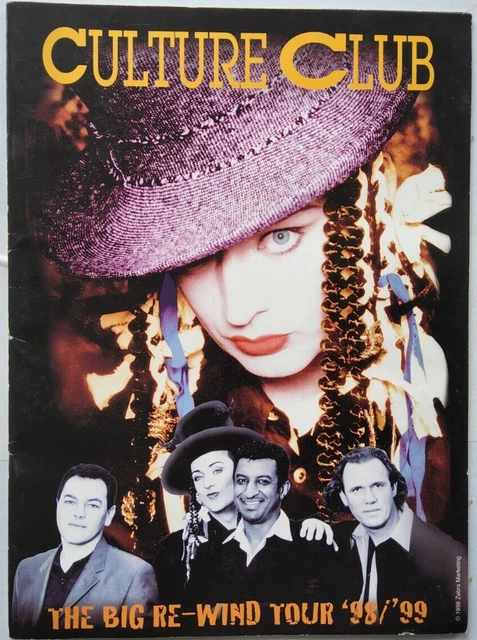 CULTURE CLUB THE big re wind tour 98/99 Tour Concert Programme tour ...