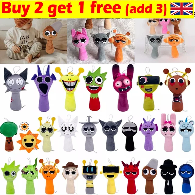 20CM SPRUNKI PLUSH Toy Simon Oren Winda Sprunki Character Doll Plush ...