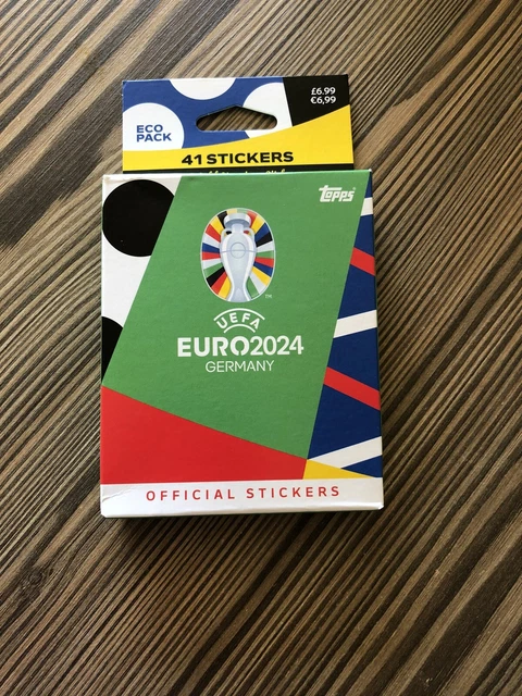TOPPS UEFA EURO 2024 Germany Official Stickers Collection Euro 2024 Eco ...