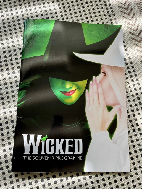 *WICKED THE MUSICAL 2024 Souvenir West End Programme* £0.99 - PicClick UK
