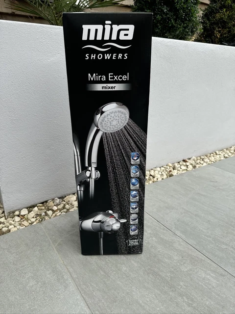 MIRA EXCEL THERMOSTATIC Shower Mixer EV 1.1518.300 Chrome £343.32 ...