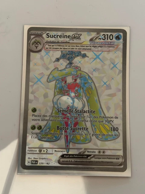 CARTE POKÉMON SUCREINE Ex 220/182 EUR 15,00 - PicClick FR
