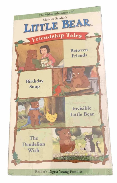 LITTLE BEAR (VHS, 2002) Friendship Tales Reader's Digest Young Families ...