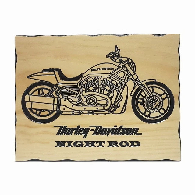 HARLEY DAVIDSON NIGHT Rod - Timber Sign EUR 32,03 - PicClick FR
