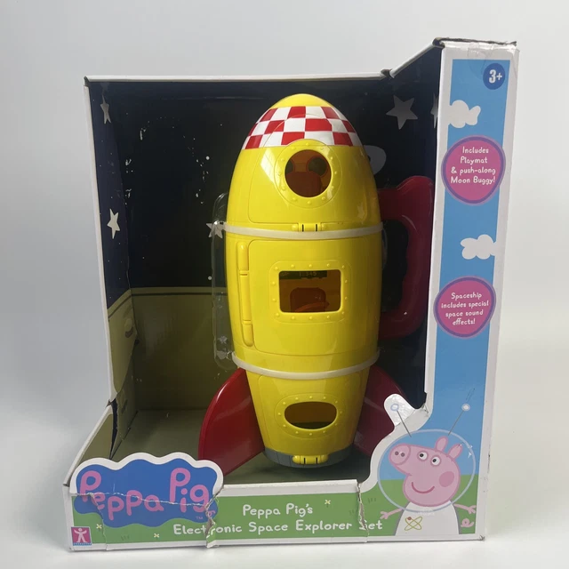 PEPPA PIG ELECTRONIC Space Explorer Set Rocket Ship £24.99 - PicClick UK