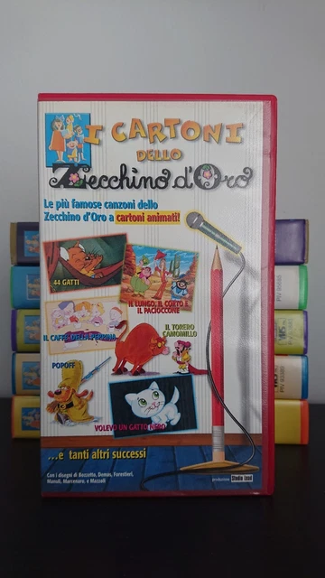 I CARTONI DELLO Zecchino d'oro Collezione Completa Vol. 1-2-3-4-5-6 VHS 🇮🇹 EUR 399,00 - PicClick IT