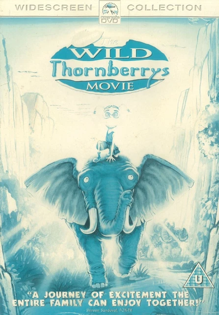 THE WILD THORNBERRYS Movie (2002) DVD, Tim Curry, Rupert Everett, Flea ...